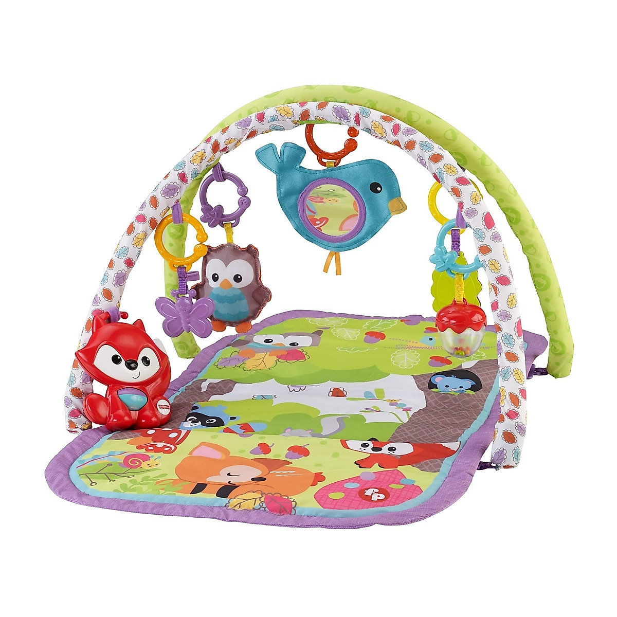 Fisher-Price 3-in-1 Musical Activity Gym, Woodland