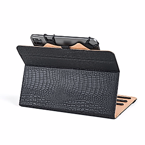 PHARRI 10.1 Tablet case, 10 inch Tablet Case,360 Degree Rotating Universal Tablet Case for 9.7-11 Inch Tablets, Protective Case Cover (Black)