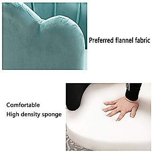 ECBETCR Chair Desk Office Chair Home Velvet Office Chair Home Office Furniture 360° Swivel Adjustable Height Ergonomic Mid Back Computer Desk Chair (Yellow)