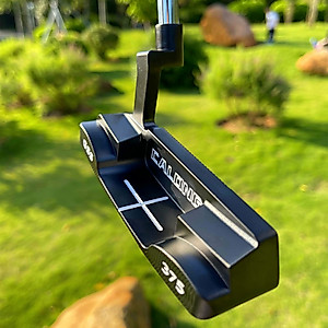 CALONG Super GSS Blade Golf Putter 303 Steel 375g CNC Milled Right Hand Skull Golf Club Putter with Headcover