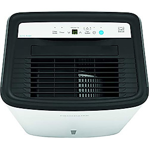 Frigidaire FFAP5033W1 Dehumidifier, High Humidity 50 Pint Capacity with Built-In Pump and a Easy-to-Clean Washable Filter, in White