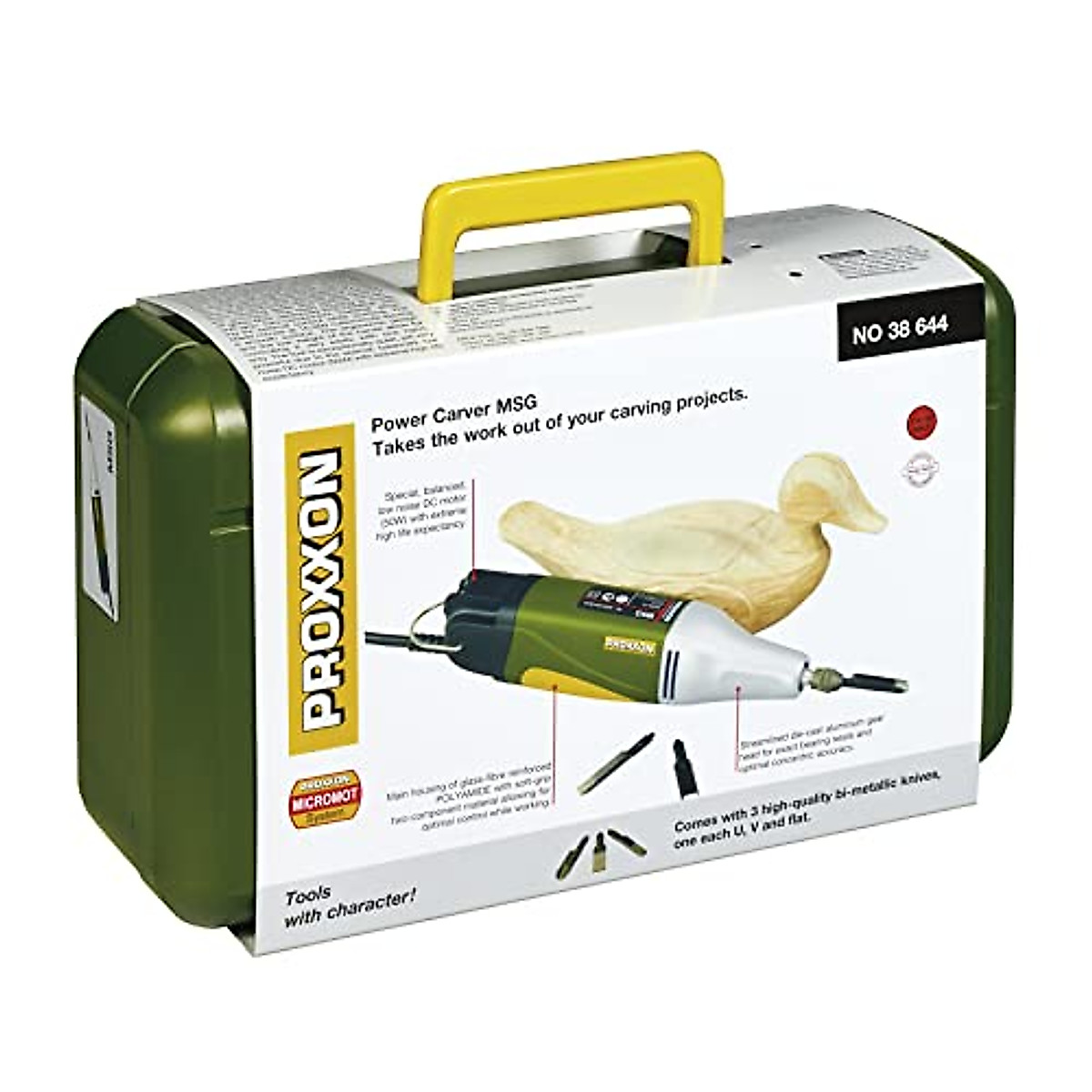PROXXON Power Carver MSG, 38644 , Green