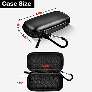 Case Compatible with AliveCor KardiaMobile Personal EKG| Kardia Mobile 6L EKG Device and Heart Monitor| Snap ECG Monitor for Apple and Android Device (Bag Only)