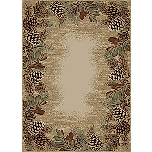 Mayberry Rug Pembroke Pines Area Rug, 5'3"X7'3", Antique