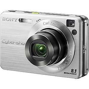 Sony Cyber-shot DSC-W130 8.1MP Digital Camera with 4x Optical Zoom with Super Steady Shot (Silver)