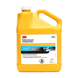 3M Rubbing Compound, 05974, Liquid Formula, 1 gal (3.78L)