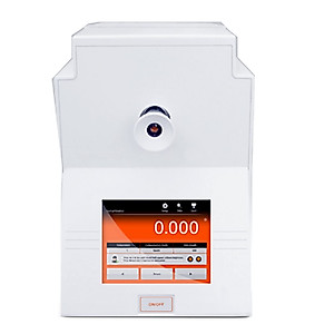 CNYST Semiautomatic Polarimeter Lab Polarimeter with Range ±90°±130°Z Accuracy ±0.02°±0.05°Z 4.5" Color Touch Screen 100 Data Sets Stored 1 to 3 Point Calibration White