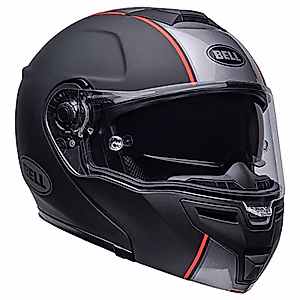 BELL SRT Modular Helmet (Hartluck Jamo Matte/Gloss Black/Red - X-Large)