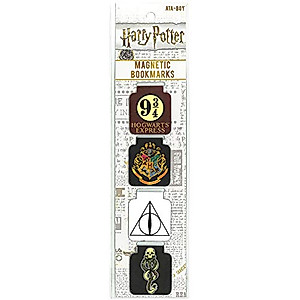 Ata-Boy Harry Potter Assortment #1 Set of 4 1" Magnetic Page-Top Bookmarks