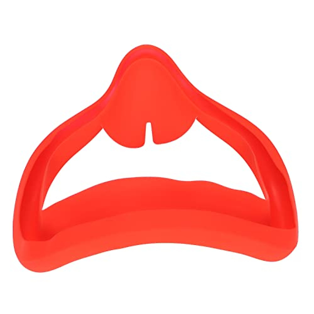 VR Protective Cover, Stable Breathable Skin Friendly VR Glasses Silicone Eye for Quest 2(red)