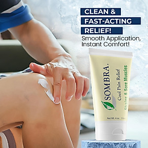Sombra Cool Pain Relief Gel, 4 Ounce
