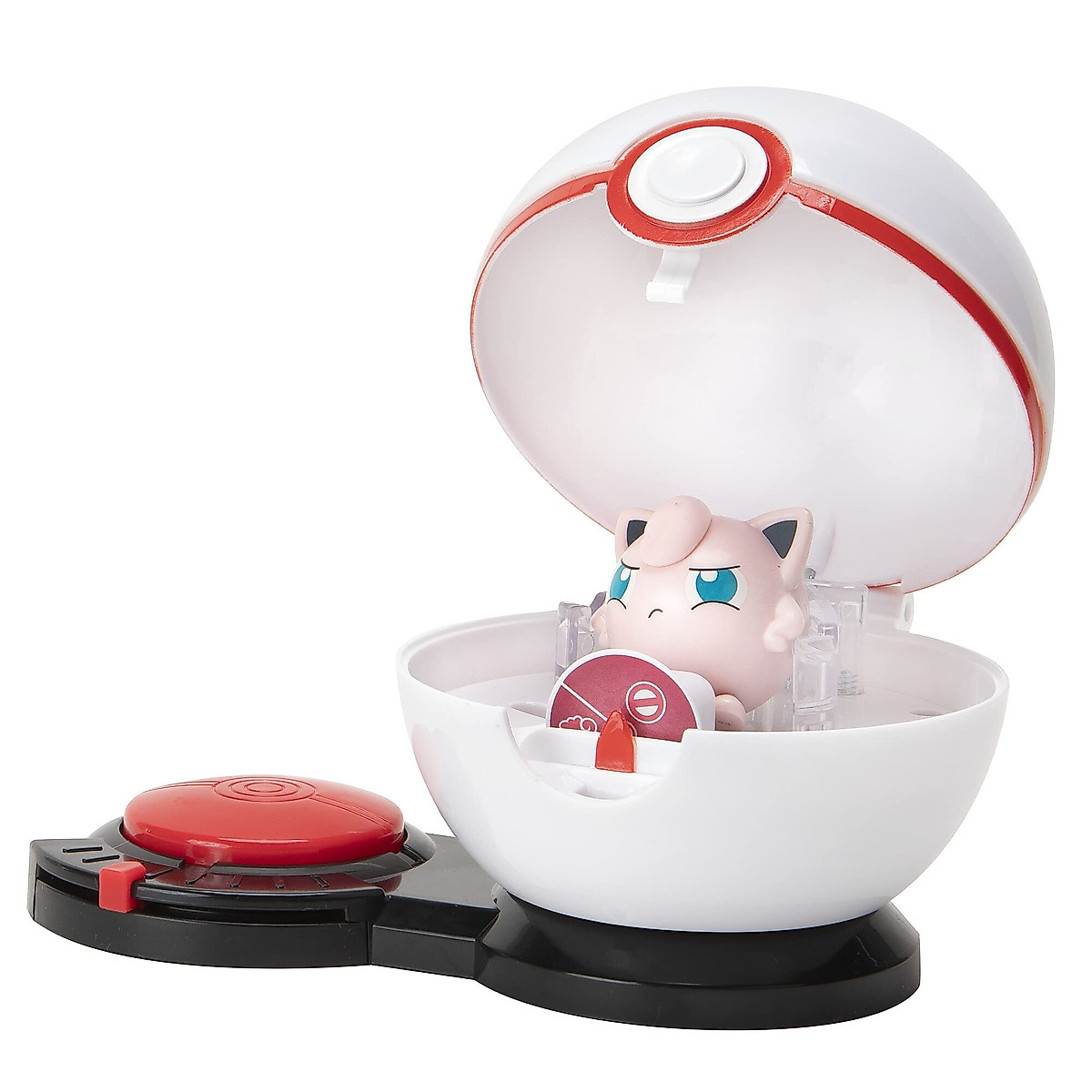 Pokémon Game with Squirtle and Jigglypuff - 2 Surprise Balls - 6 Attack Disks - Toys for Kids Fans