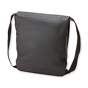 Moleskine Classic Leather Reporter Bag, Black