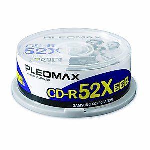 Samsung Pleomax 52X CD-R 80min 25 Disc Spindle