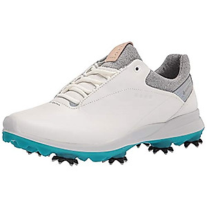 ECCO Women's Biom G3 Gore-TEX Golf Shoe, White/White, 5-5.5