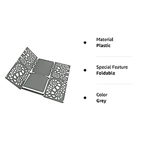 BoxLegend Shirt Folding Board V2-plus T Shirt Folder Durable Plastic Easy and Fast Folding Board for Adult and Kids Grey
