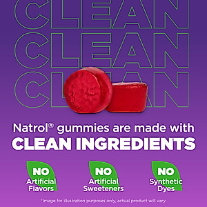 Natrol 10mg Melatonin Gummies, Sleep Support for Adults, Melatonin Supplements for Sleeping, 140 Strawberry-Flavored Gummies, 70 Day Supply