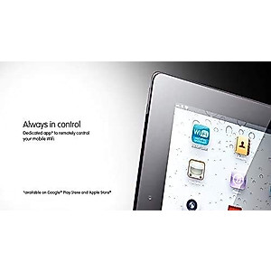 Alcatel LINKZONE Mobile 4G LTE WiFi Hotspot (US + Global 4G LTE) w/iOS & Android App, GSM Unlocked Upto 150mbps, Up to 15 Users MW41NF-2AOFUS2 (AT&T, T-Mobile, Metro, Cricket)