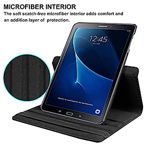 Case for Samsung Galaxy Tab S5e 10.5 inch 2019 (SM-T720 T725 T727) - 360 Degree Rotating Stand Case Full Protective Smart Cover,Bonus Stylus Pen,Screen Film (Black)