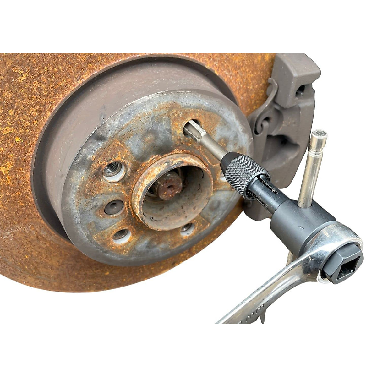 T-Bar Socket C-Clamp Tap Wrench Rod Chuck Key Crank Handle Scissor Jack Brake tool Half Inch Drive Adapter J Screw Wing Nut Slotted Socket tool 1/2 Inch drive