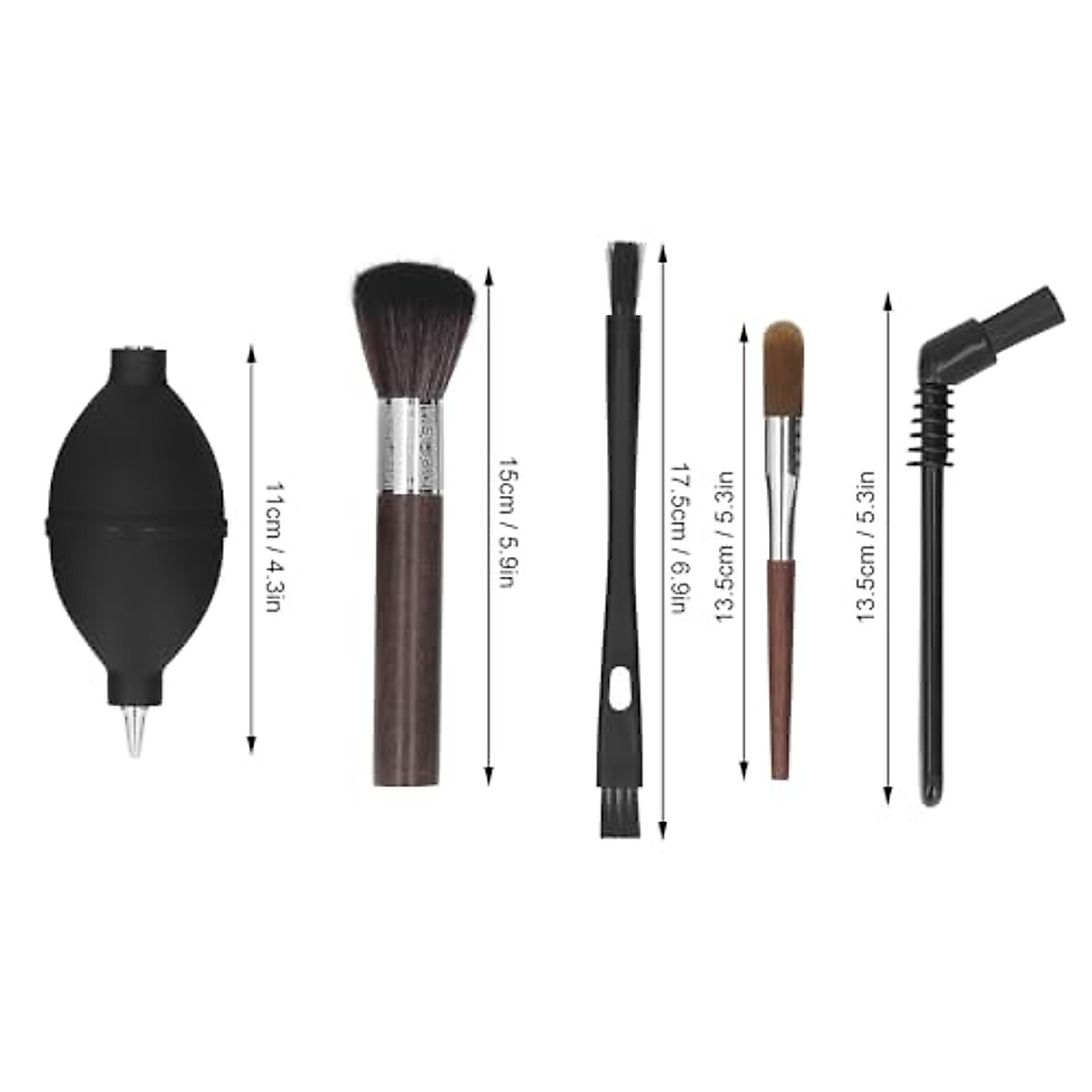 6 Pieces Coffee Machine Cleaning Brush Set Nylon Espresso Machine Brush Coffee Machine Brush Cleaner for Coffee Machine Bottle Teapot Nozzle