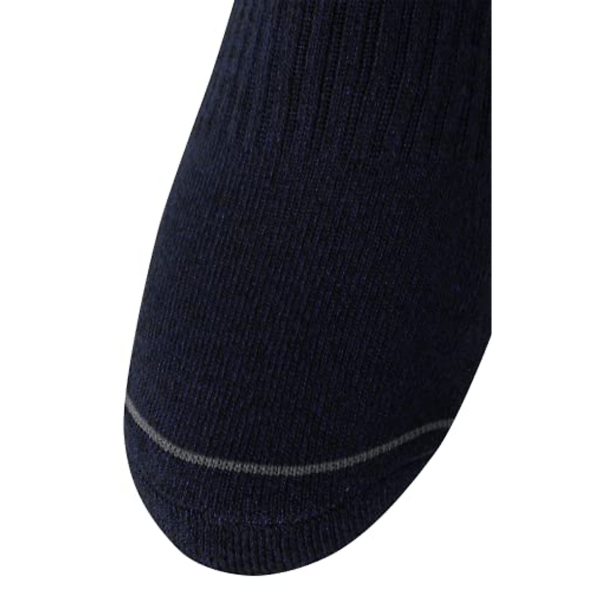 Nautica Men's Performance Quarter Socks with Cushioned Comfort (6 Pack), Size 6-12.5, Navy/Gray