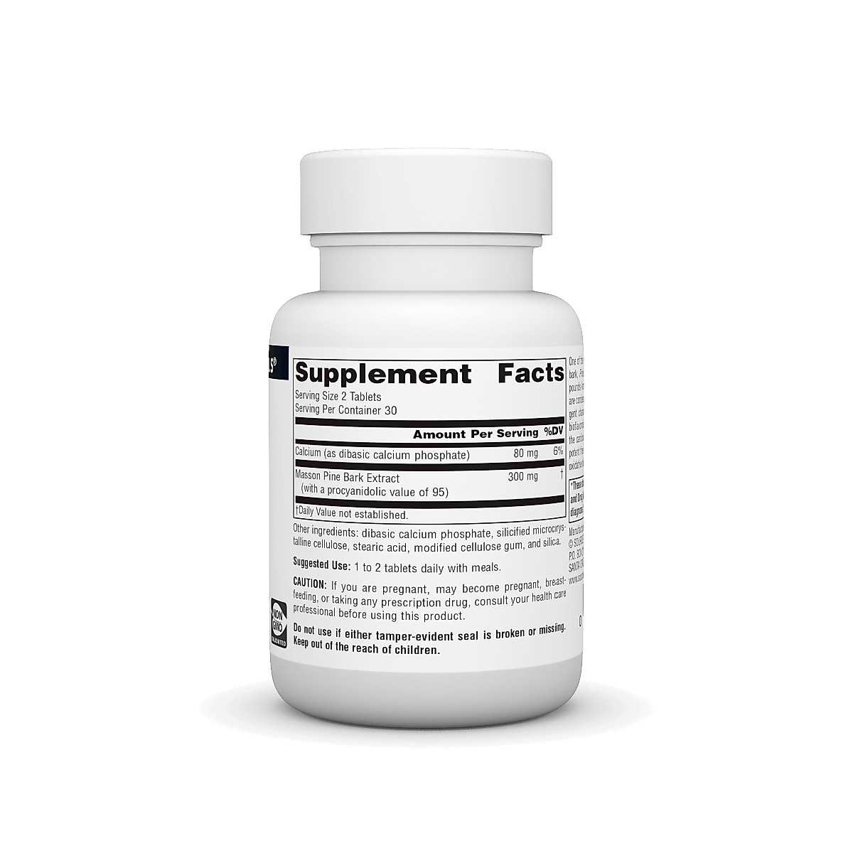 Source Naturals - Pine Bark Extract 150mg - 60 Tablets - Multi System Antioxidant*