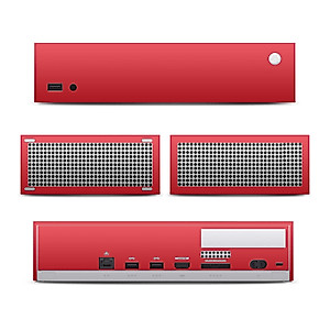 Head Case Designs Officially Licensed AC Milan 1899 Black Logo Art Matte Vinyl Sticker Gaming Skin Decal Cover Compatible with Xbox Series S Console