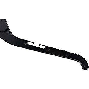 Hangon Recycled Plastic with Notches Shirt Hangers, 17 Inch, Black, 100 Pack