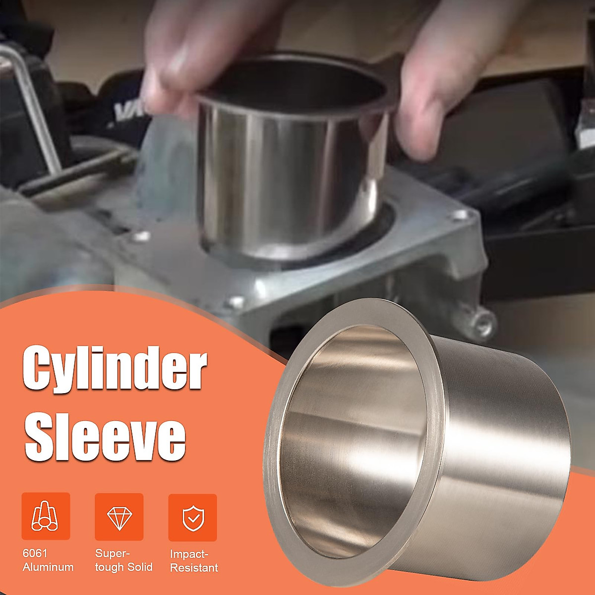 KK-4835 Compressor Piston Kit Connecting Rod Replacement Kit w/Piston Bearing for Sears Craftsman Porter Cable Dewalt Devildiss Oil Free Air Compressor Pump KK-4835 KK-5081 A02743