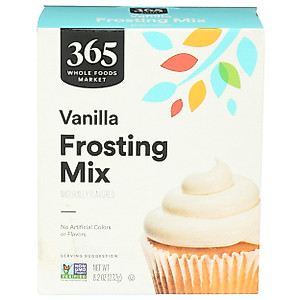 365 by Whole Foods Market, Vanilla Frosting Mix, 8.2 Ounce