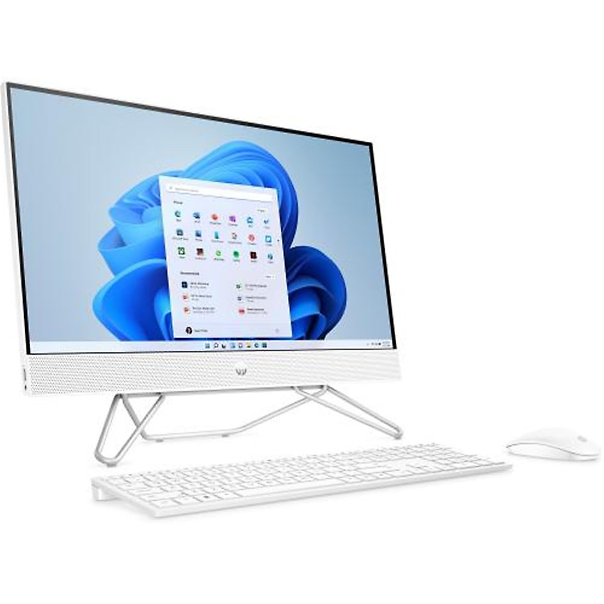 HP 2023 24 23.8" Touchscreen FHD All-in-One Desktop Computer, 12th Gen Intel 10-Core i5-1235U(Beat i7-1195G7), 16GB DDR4 RAM, 512GB PCIe SSD, WiFi 6, BT 5.2, White, Windows 11, BROAG 64GB Flash Drive