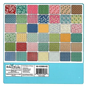 Lori Holt Home Town 10" Stacker 42 10-inch Squares Layer Cake Riley Blake Designs 10-13580-42