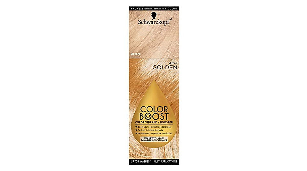 Schwarzkopf Color Boost: Enhance Golden Hair Vibrancy