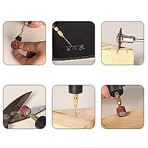 Mini Electric Hand Drill, Mini Cordless Rotary Tool, USB Mini Electric Drill Twist Drill Mini Electric Small Hand Drill Rotary Tools Household Woodworking Black for Trimming Cutting Drilling Engraving