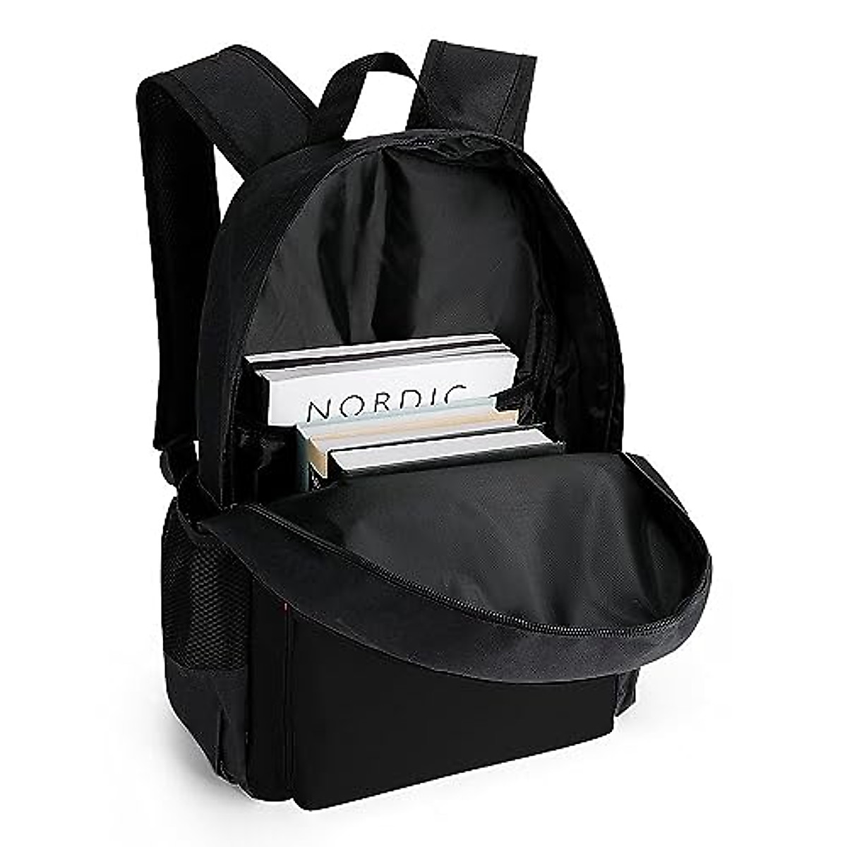 Nurse Heartbeat Red Cross Laptop Backpack for Men Women Shoulder Bag Business Work Bag Travel Casual Daypacks