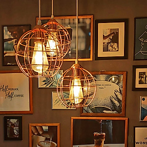 DiCUNO ST64 Edison LED Bulb 60W Equivalent, 6W, Warm White 2700K, Dimmable Vintage LED Light Bulbs, 700LM E26 Medium Base with Clear Glass for Dining Room, Kitchen Lighting,Pack of 6