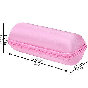 khanka Hard Travel Case Replacement for SOWO Surgeboom 2 Outdoor Portable Bluetooth Speaker, Wireless IPX7 Waterproof Speaker, Case Only (Pink)