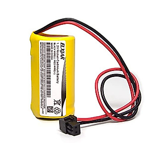 Coonyard (2-Pack) 1.2V 1200mAh Ni-CD Battery Pack Replacement for Lithonia ELB3500 Exit Sign Emergency Light