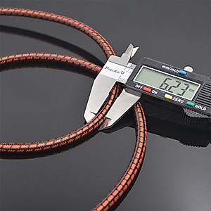 Primeda Audiophile Audio Cable Stereo 3.5mm Male to 2 RCA Male Red for Smartphone, MP3,CD, Tablets, Speakers,Home Theater,HDTV (Right Angle 3.5mm (3 Feet))