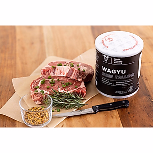 South Chicago Packing Wagyu Beef Tallow, 42 Ounces, Paleo-friendly, Keto-friendly, 100% Pure Wagyu