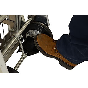 Vestil PALL-200 Aluminum Portable Load Lifter 32-7/16 in. x 12-1/8 in. x 44-15/16 in. 200 Lb. Capacity Silver