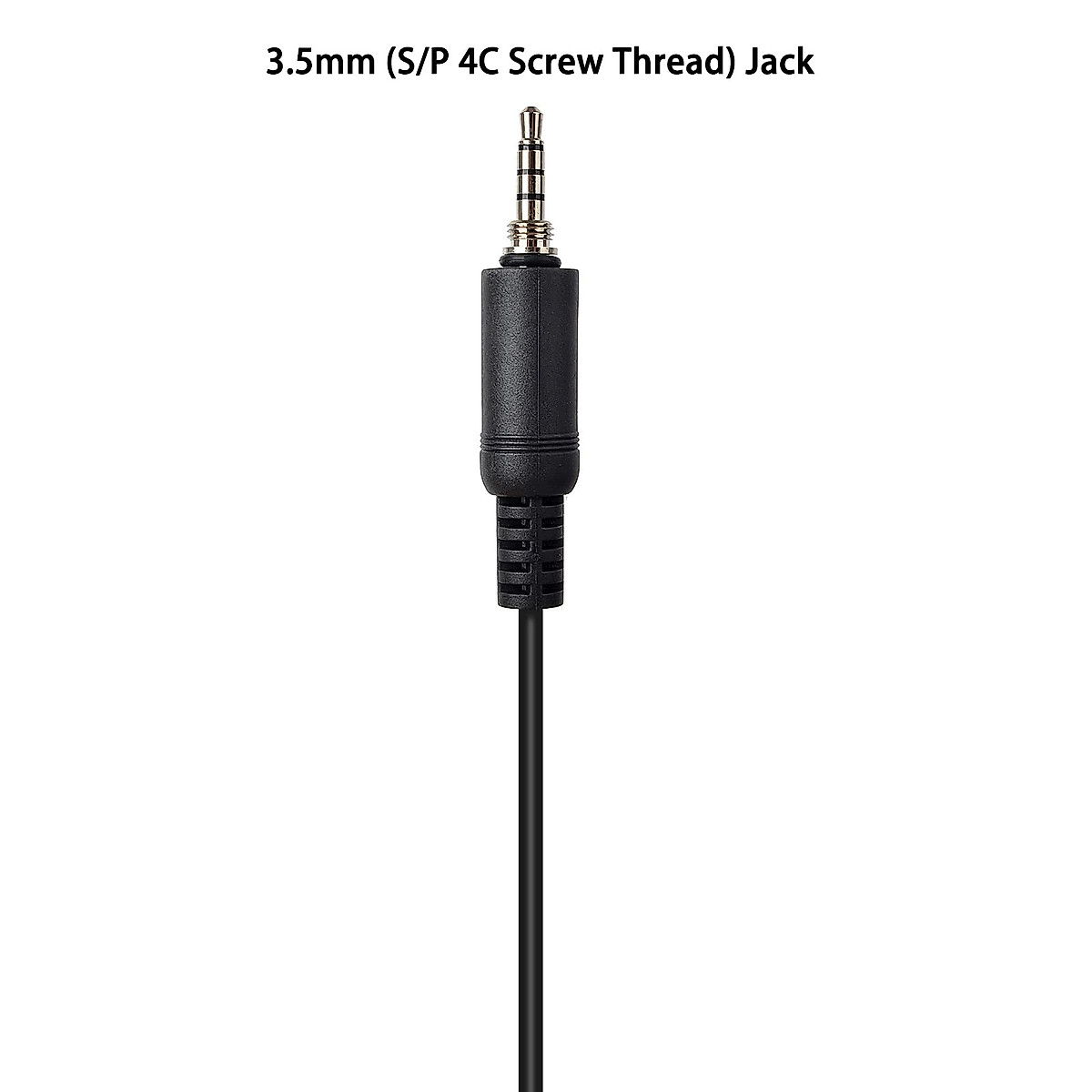 UAYESOK 3.5mm Screw Thread Speaker Mic IP54 Waterproof for Yaesu Vertex VX-6 VX-6R VX-7R VX-170 FT-270 HT Standard Horizon HX210 HX270 HX400 HX750S HX870 HX890 Handheld Marine Radio Transceiver
