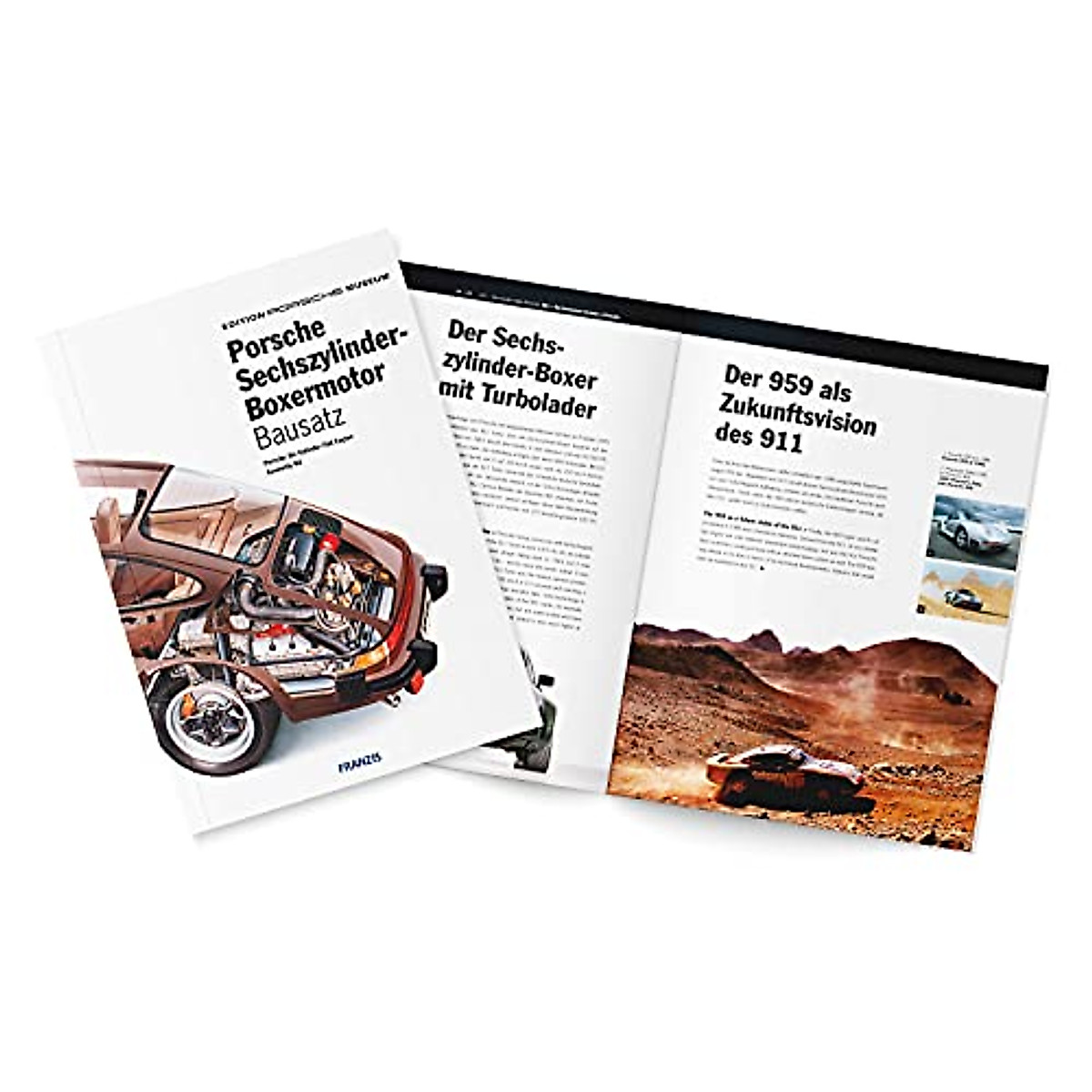 Franzis Porsche 911 Boxer Engine Model Kit - Porsche Museum Edition