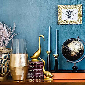 Allgreen Unscented Taper Candles, Premium Quality, Drip-Less & Smokeless, Hand-Dipped Dinner Candles for Wedding, Holiday,Home Decor - 7Hrs Burn Time - Set of 12