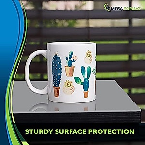 Mega Format Frosted Acrylic Sheet - Durable Thick Plexiglass Sheeting for Artwork, Covers, Window Panes, & Laser Etching Designs - 5" x 7" 1/4 (6mm) - 1pk