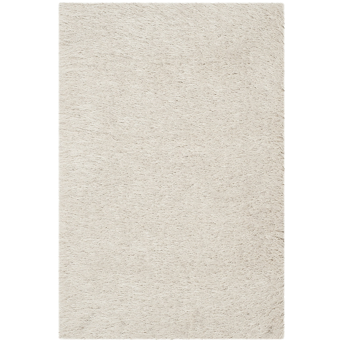 SAFAVIEH Venice Shag Collection Accent Rug - 2' x 3', Pearl, Handmade Glam, 3-inch Thick Ideal for High Traffic Areas in Entryway, Living Room, Bedroom (SG256P)
