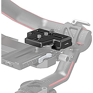 SMALLRIG Extended Quick Release Plate for Arca-Type Standard Compatible with DJI RS 2 / RSC 2 / RS 3 / RS 3 Pro Gimbal - 3162