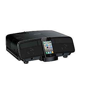 Epson MegaPlex MG-850HD 720p HD 3LCD Portable Digital Dock Projector and Speaker Combo for iPod, iPhone and iPad