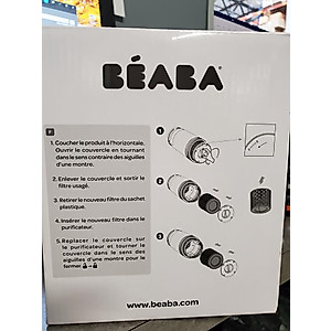 BEABA Air Purifier Filter Replacement, 4 Step Filtration System Pre-Filter, TRUE HEPA Filter, Carbon Filter, Removes VOCs, Odor, Dust, Mold and Dander